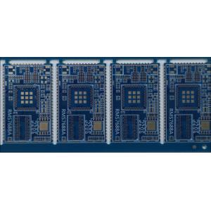Quality Customizable Blue Oil Multilayer Circuit Board FR4 PCB Board For Electronic for sale