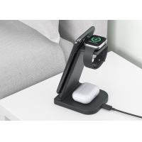 Quality 7.5w QI Enabled 3 In 1 Wireless Charging Station for sale