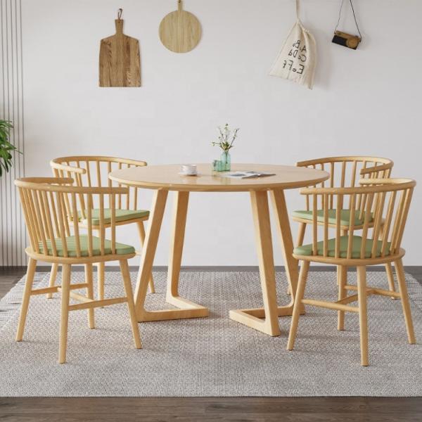 Quality Nordic Style Solid Wood Dining Table for Home Furniture at Hospital in for sale