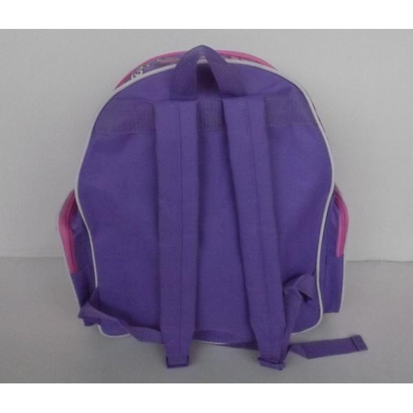 Quality Pretty Cartoon Character Backpacks , Personalized Kids Backpacks Purple for sale