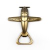china Metallic Design Die-cast Airplane Bottle Opener for Die-cast Style and Metallic