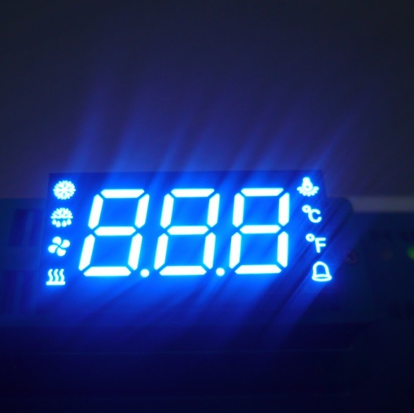 Quality SGS Custom LED Display , Multi color 7 Segment Display for temperature humidity for sale