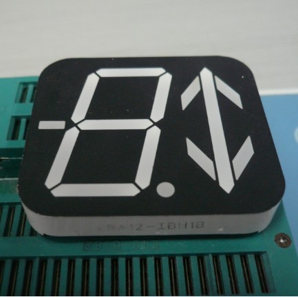 Quality Custom 7 segment LED Display Ultra Red 40 x 46 x 8 mm Dimensions for sale