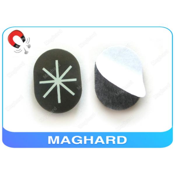 Quality Unique Magnetic Magic Nail Art Magnet with 24.8 * 17.8 * 2MM Ellipse Shape for sale