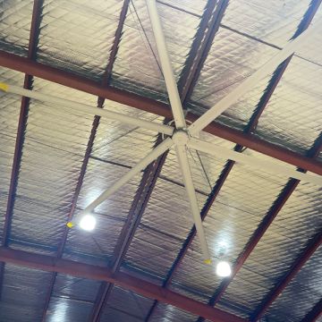 Quality 0.40KW High Speed High Volume Large HVLS Fans For Gym Mall for sale