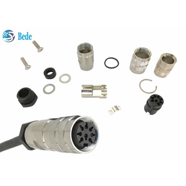 Quality AISG C485 Free Connector Assembly Female End 8 Pins for sale
