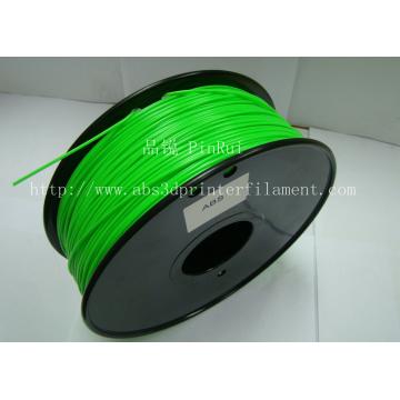 Quality Customized Green1.75mm / 3.0mm 1.0KgG / roll ABS 3D Printer Filament for sale