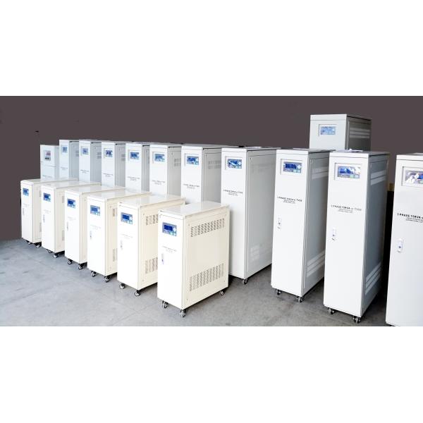 Quality Servo Control Ac Voltage Regulator 100kva Lcd Display With Input And Output Parameter for sale