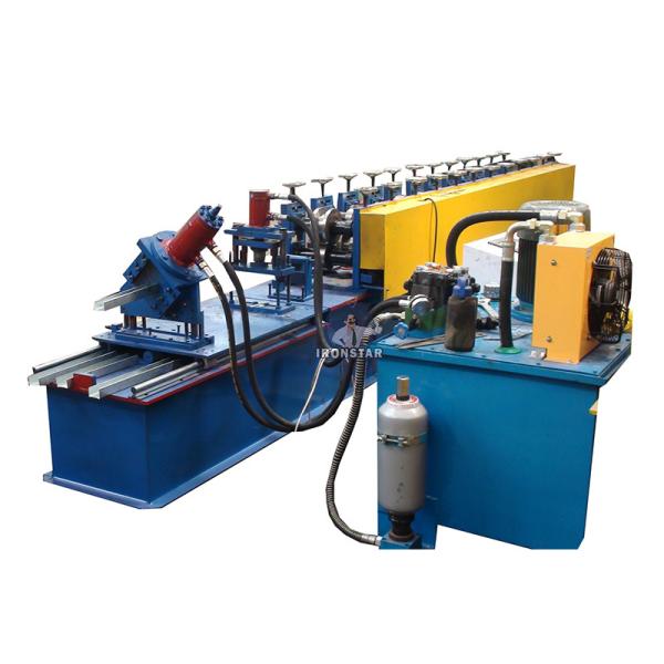 Quality High quality C channel punching round holes drywall stud and track roll forming for sale