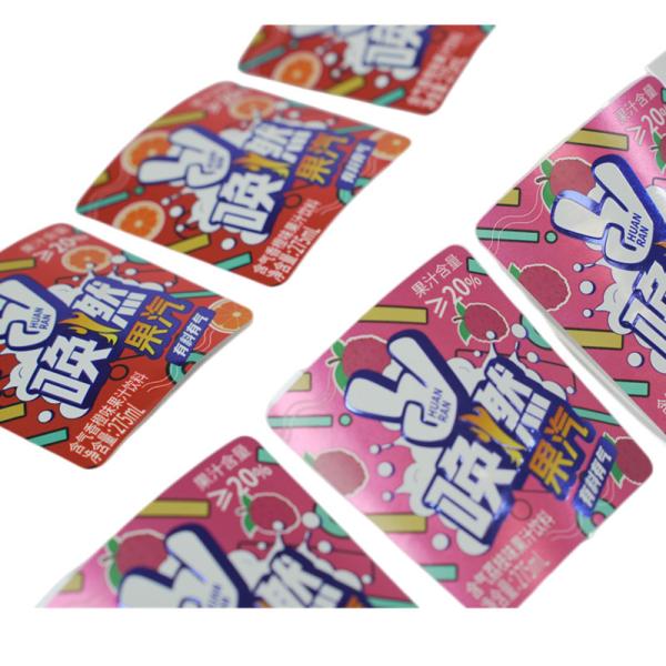 Quality Customized Self Adhesive Return Address Labels beverage label for sale