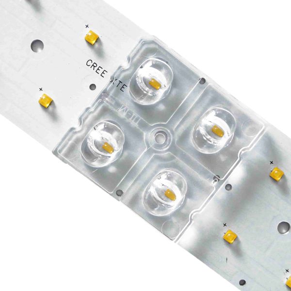 Quality 16pcs CR XTE LEDs SMD LED PCB Board 215x58mm Size with 2 Years Warranty for sale