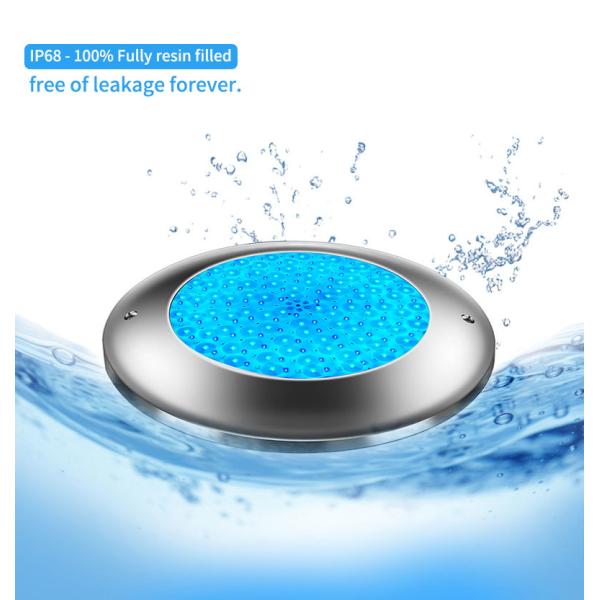 Quality 35W 42W Submersible LED Pool Lights , Waterproof Underwater Light Fixtures for sale