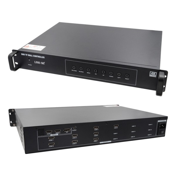 Quality 2X4 TV HDMI Wall Controller 4K 60Hz 2X3 Video Wall Processor 2X2 For 8 Display for sale