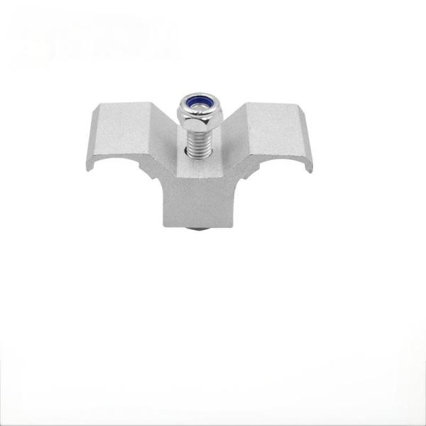 Quality DYE28-01 Castor Wheel Mounting Base Wheel Support Bracket For Lean Rack System for sale