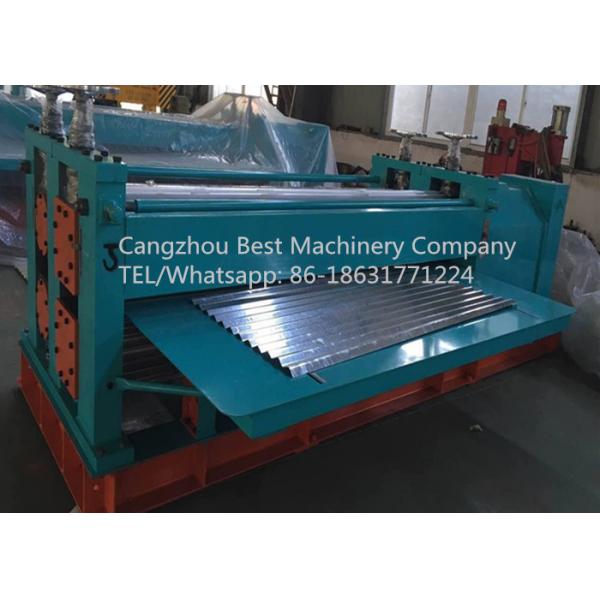 Quality ARC Waves Bending Roofing Sheet Roll Forming Machine Chain / Gear Box Driven System for sale
