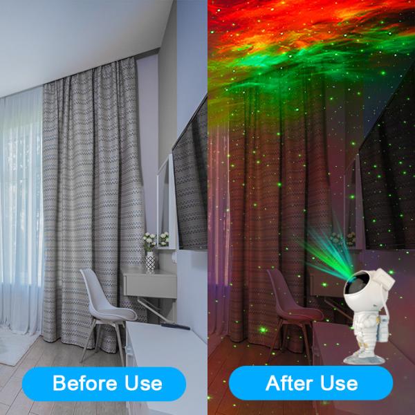 Quality Adults Nebula Astronaut Galaxy Star Projector With Remote 360 Degree Adjustable for sale