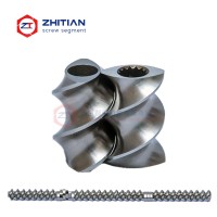 Quality High-Precision Twin Screw Elements for Extruders - Customizable for sale