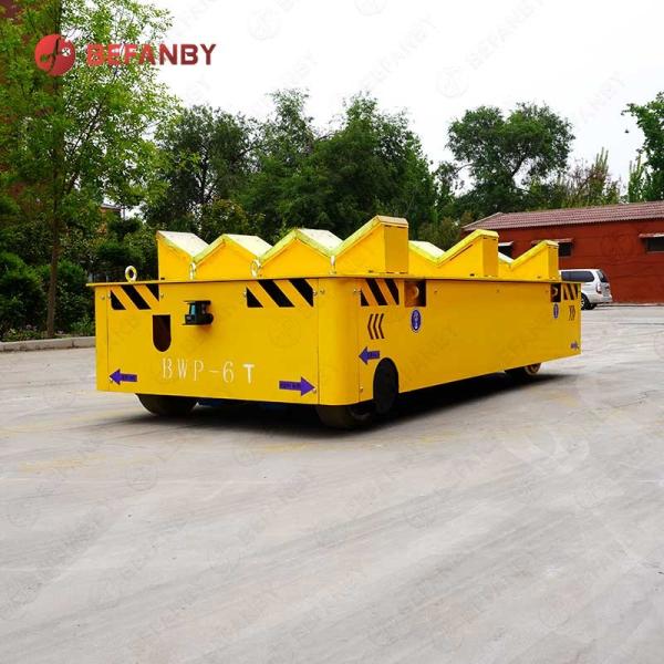 Quality V-Frame Battery Trackless Coil Transport Cars for sale