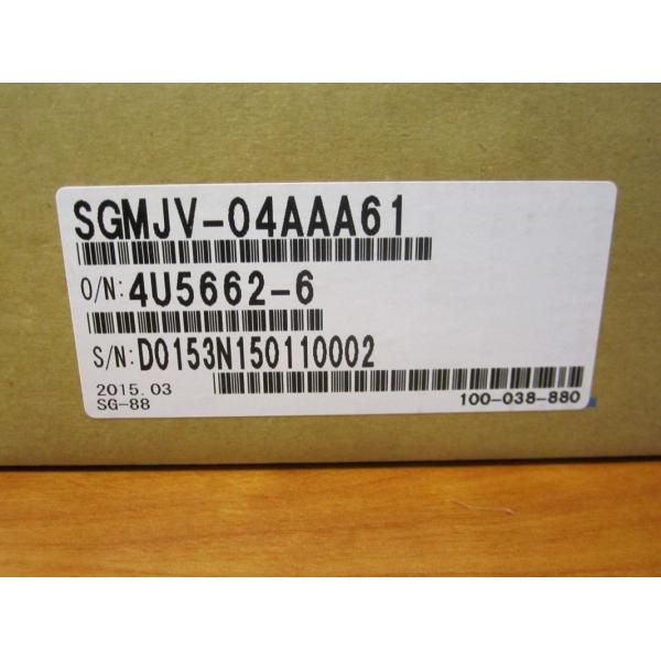 Quality SGMJV-04AAA61 AC Industrial Robot Servo Motors Synchronous Servo Motor for sale