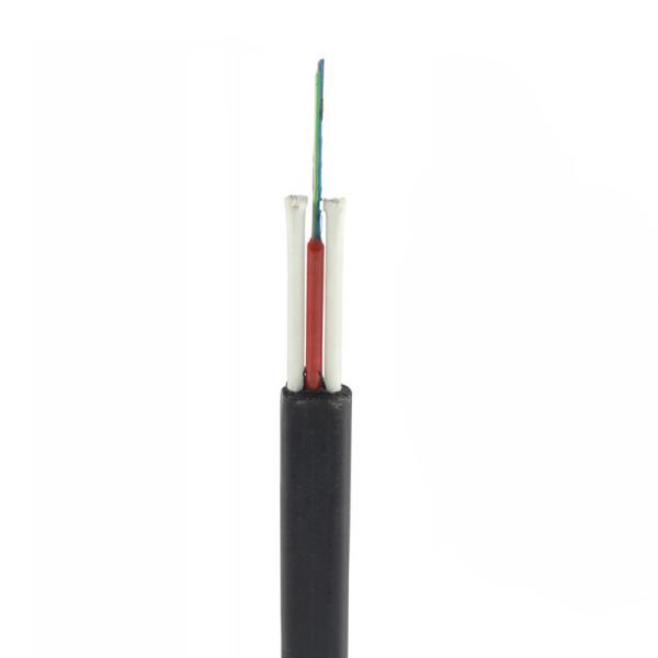 Quality Unitube Flat Drop Fiber Optic Cable FTTH 5X6 MM 50um for sale