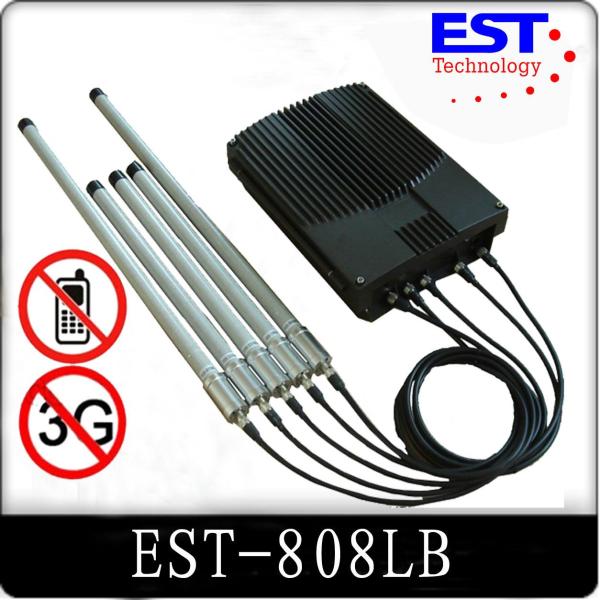 Quality EST-808LB DCS / PHS Cell Phone Signal Jammer For Schools With High Power for sale