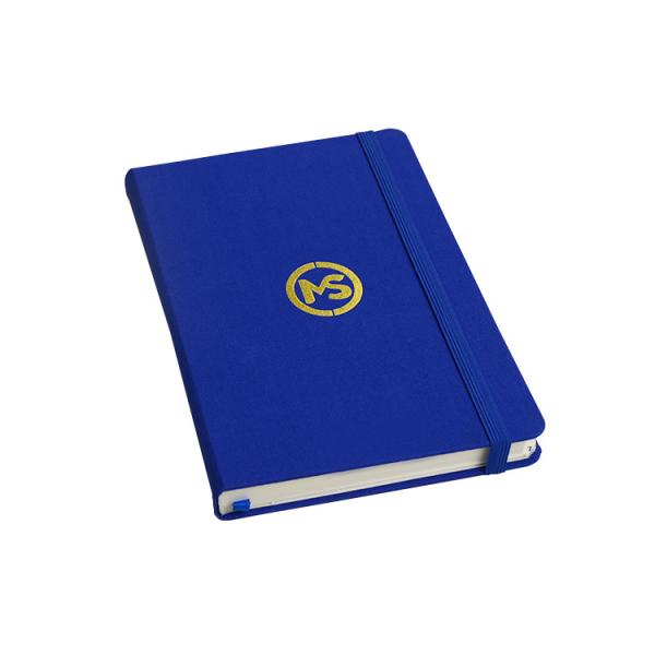 Quality Custom A5 Ruled Fabric Hardcover Journal Printing With Hot Foil Stamping Logo for sale
