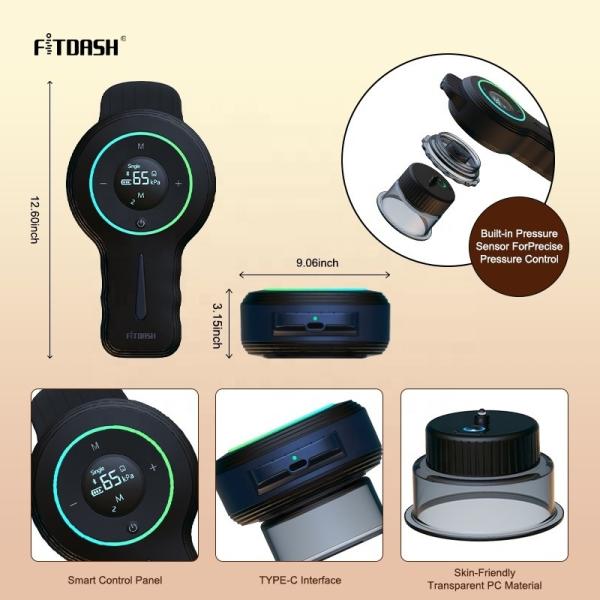 Quality Fitdash Smart Cupping Cups Therapy Massager for Dynamic Cupping and Button for sale
