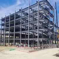 Quality Multi Floors Steel Frame Car Parking Structure Q235B Q355B for sale