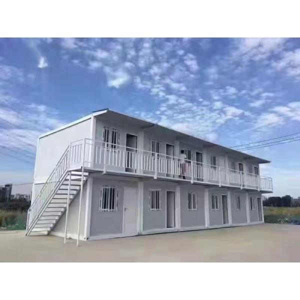 Quality 20ft Prefabricated Foldable Container Houses Sandwich Panel Wall Design Style for sale
