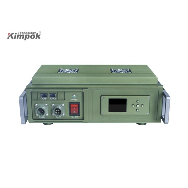 Quality FDD Radio COFDM IP Transmitter wireless With 30W RF Power Full Duplex Data Link for sale