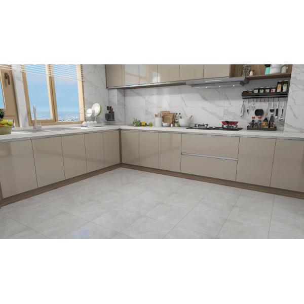 Quality 400x400mm Gray Matt Glazed Ceramic Rustic Tile Indoor Floor Wall for sale