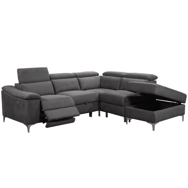 Quality Foldable 3 Seater Electric Recliner Sofa Bed Multifunctional Practical for sale