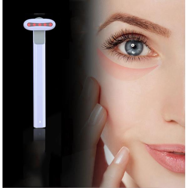 Quality Electric Vibrating Hot Compress Eye Wand Dark Circle Remover Eliminate Eye Bags for sale