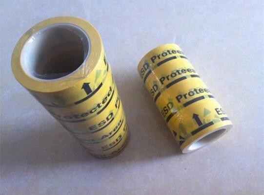 Quality Adhesive Safety Warning Tape PVC ESD Floor Underground Marking Tape Waterproof for sale