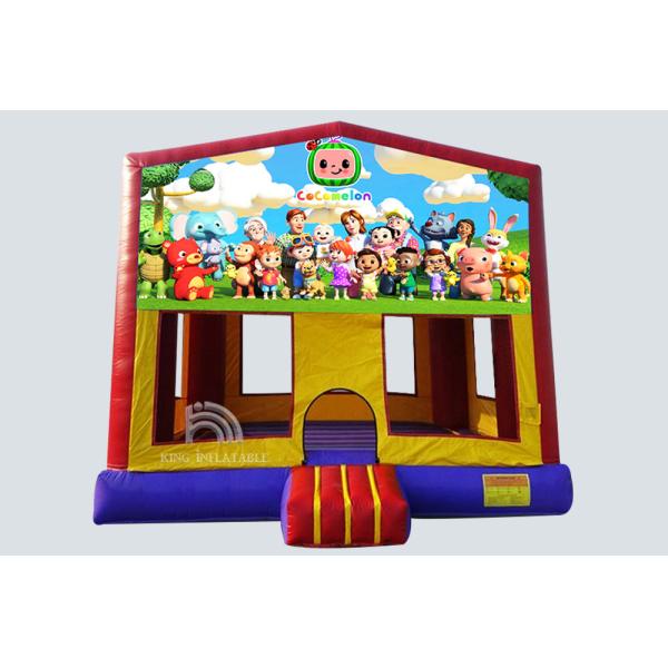 Quality Inflatable Bouncer Castle House Party Jumping Bouncer Trampoline Theme for sale