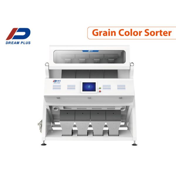 Quality Corn Grit Grain Color Sorter 4 Chute With Hd Identification for sale