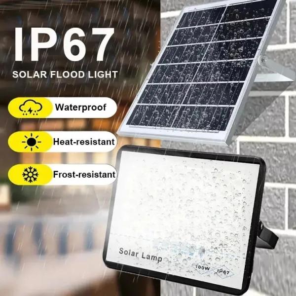 Quality Lens highlighting garden spotlights solar powered flood light remote control for sale