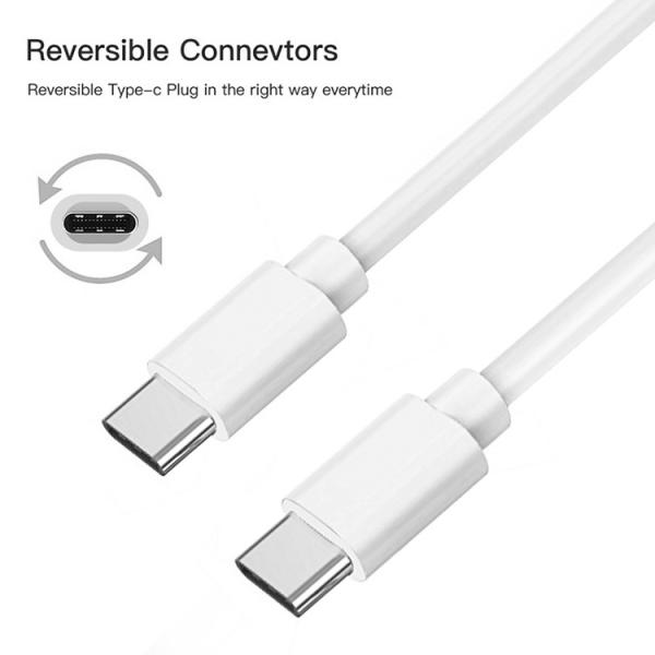 Quality High Speed 1M 5A 100W USB 3.1 Charging Cable Type C To Type C Data Cable for sale