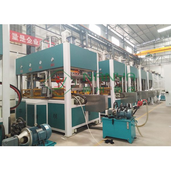Quality Automatic Pulp Molding Equipment Electronic Packing Tray Thermoforming Machinery for sale
