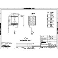 Quality Dustproof SPI TFT LCD Panel Display 220 Nits 128x128 1.4 Inch for sale