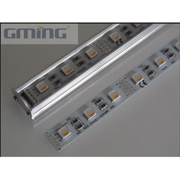 Quality 12V Remote Control Led Strip Lights 5050 Smd 36 Leds With Aluminum Profile for sale