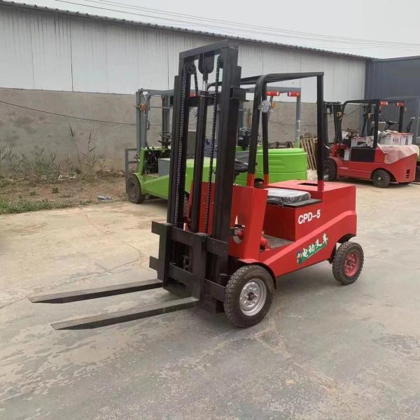 Quality 0.5 Ton Mini Electric Forklift With Certification And Customize For Construction for sale