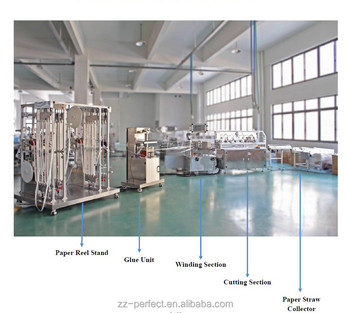 Quality High Efficiency Paper Straw Machines Automatic Paper Straw Making Machine for sale