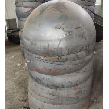 Quality High Pressure Spherical Crown Head cold Pressing Spherical Pipe Cap for sale