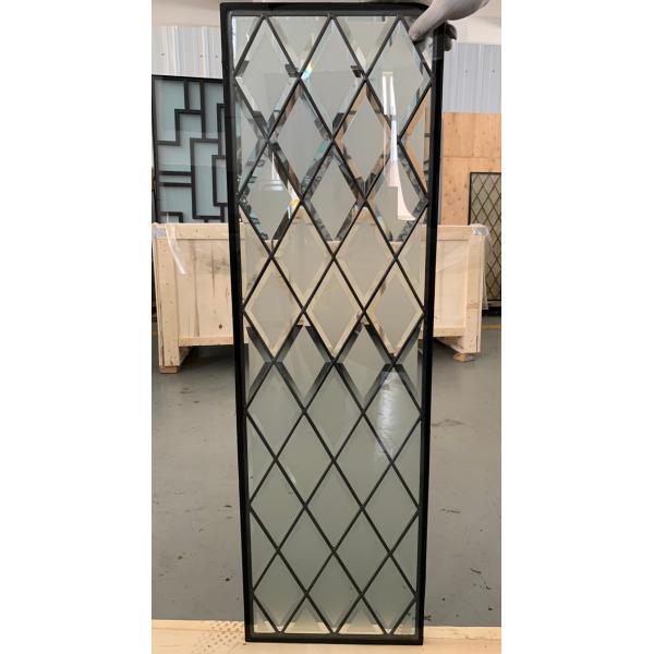 Quality 80 X 25in Door Leaded Glass for sale