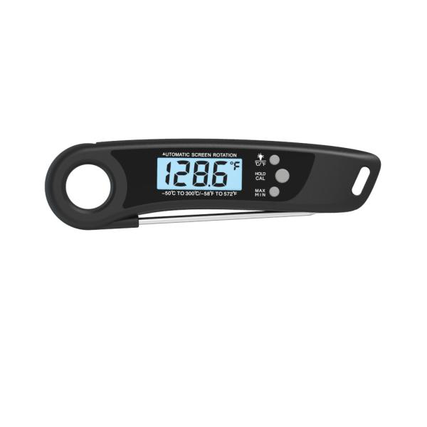 Quality Fast Oven Waterproof Grill Thermometer For Smoker Temp Gauge Backlight for sale