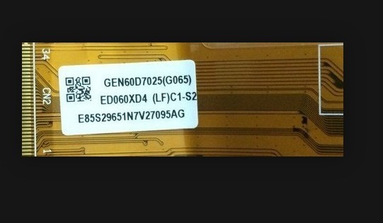 Quality Original ED060XD4 6.0 Inch E Ink LCD Display with 758 ×1024 Resolution and for sale