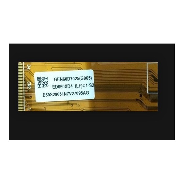 Quality Original ED060XD4 6.0 Inch E Ink LCD Display with 758 ×1024 Resolution and for sale
