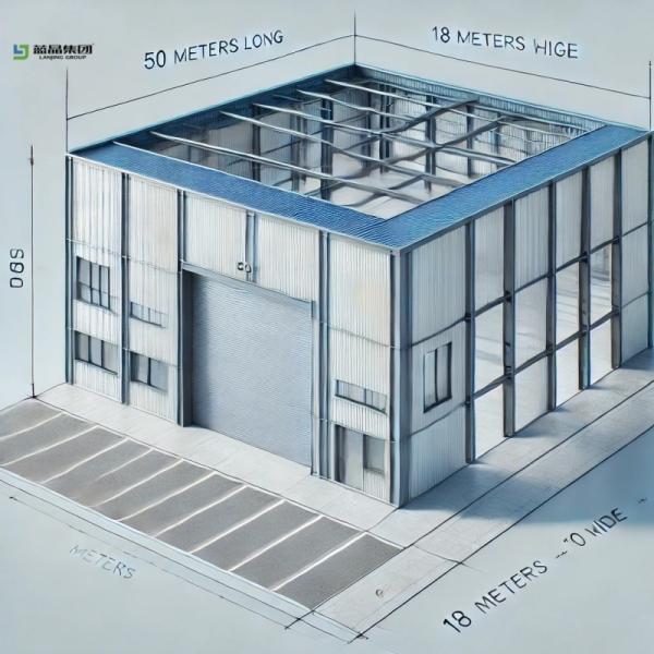 Quality Sandwich Panel Steel Structure Warehouse Corrosion Resistant Q355b Q235b for sale