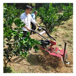 Quality Orchard Cultivator Four-wheel Drive Power Tiller With Gear Transmission For for sale